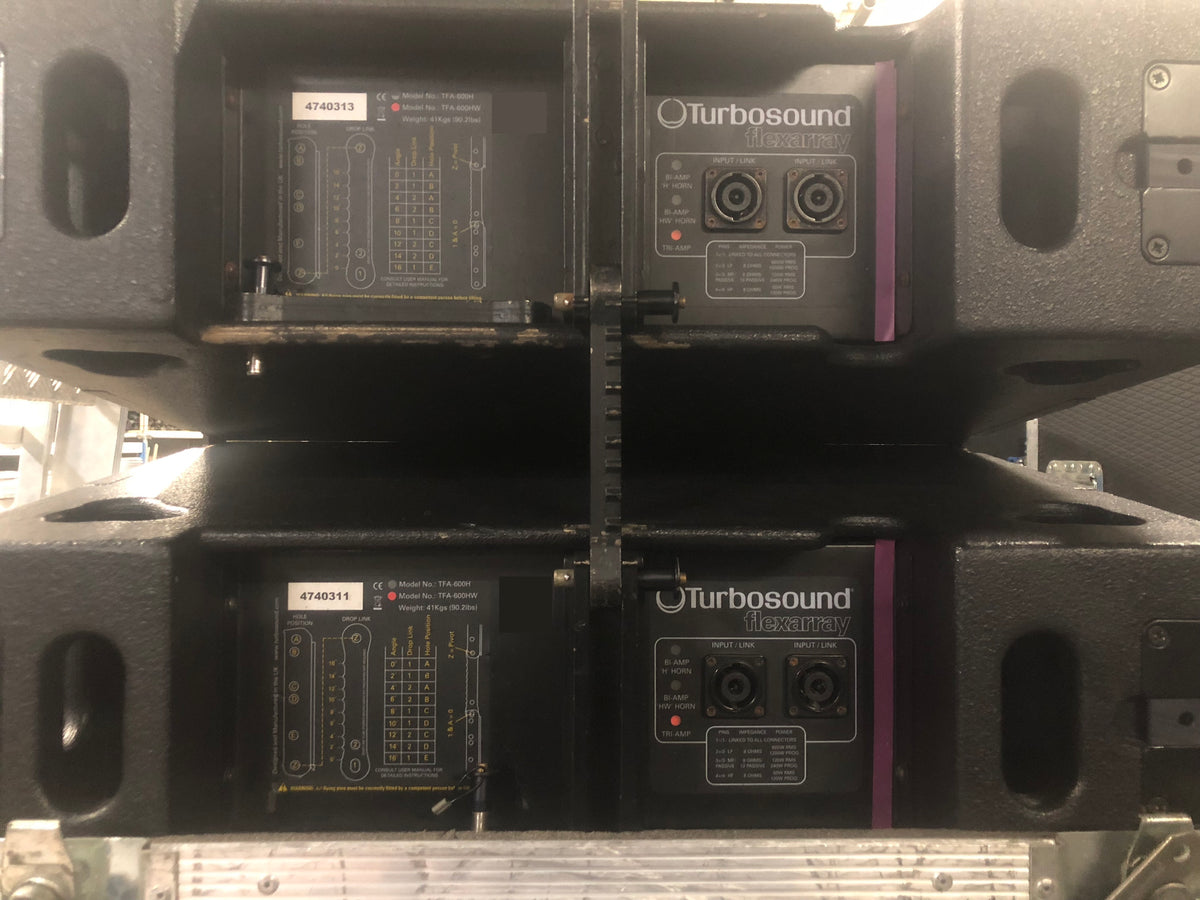 Turbosound Flexarray system – Stage Experts Ltd
