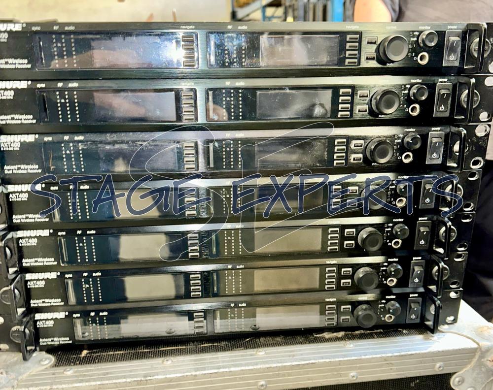 Shure axt400/axt100 system – Stage Experts Ltd